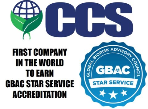 CCS is First in World to Earn GBAC STAR Service Accreditation